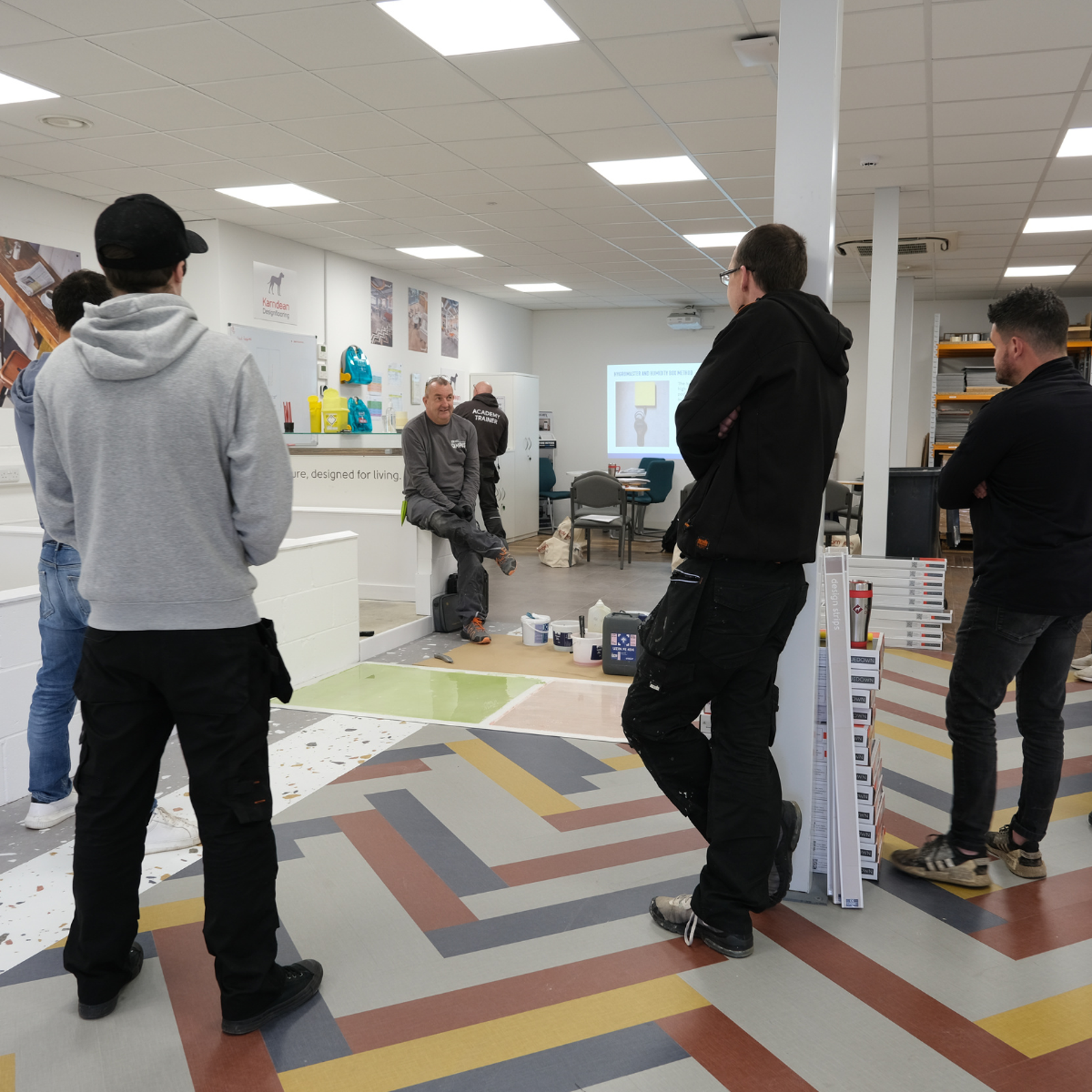 Level one LVT fitting course | Karndean commercial