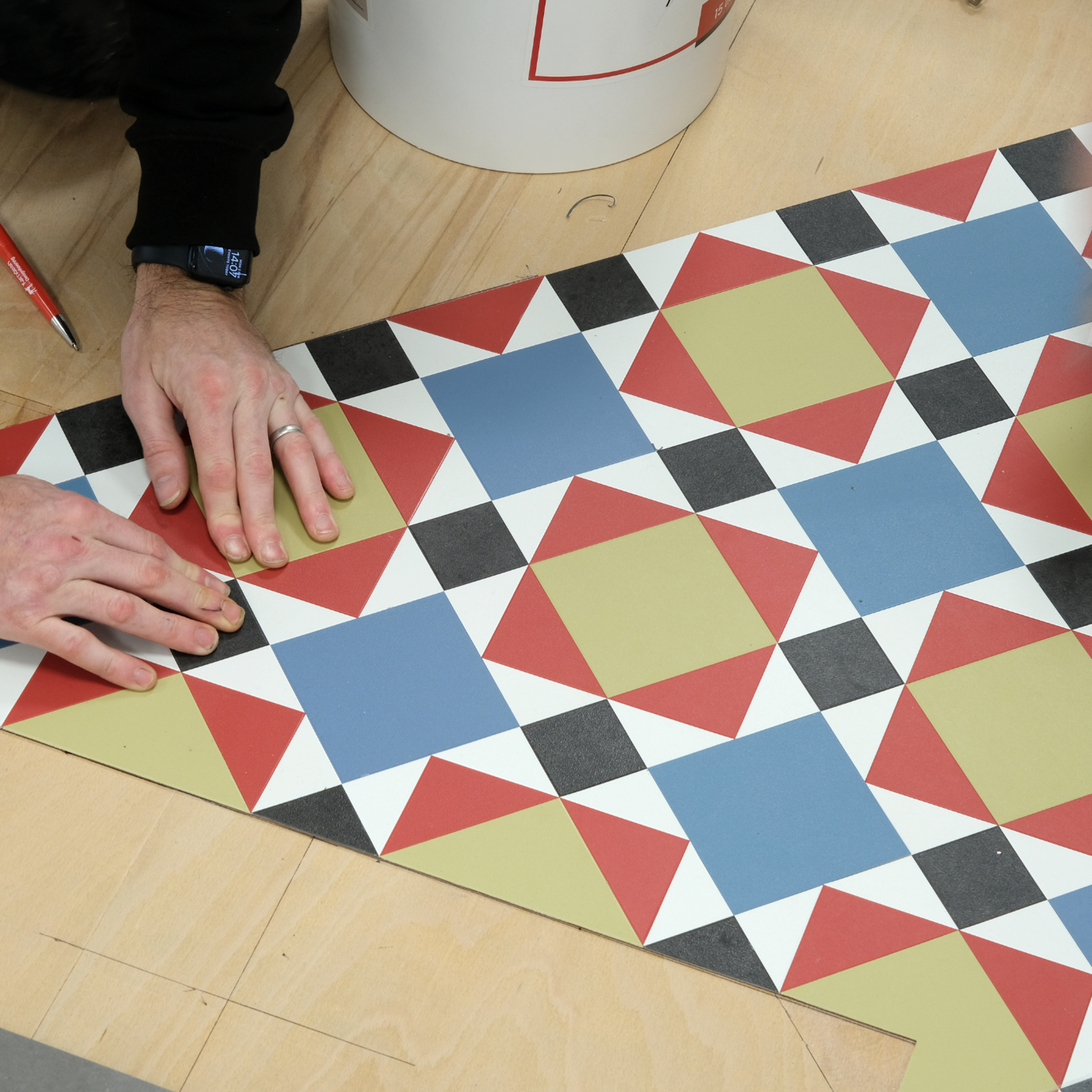 Level one LVT floor fitting course | Karndean commercial