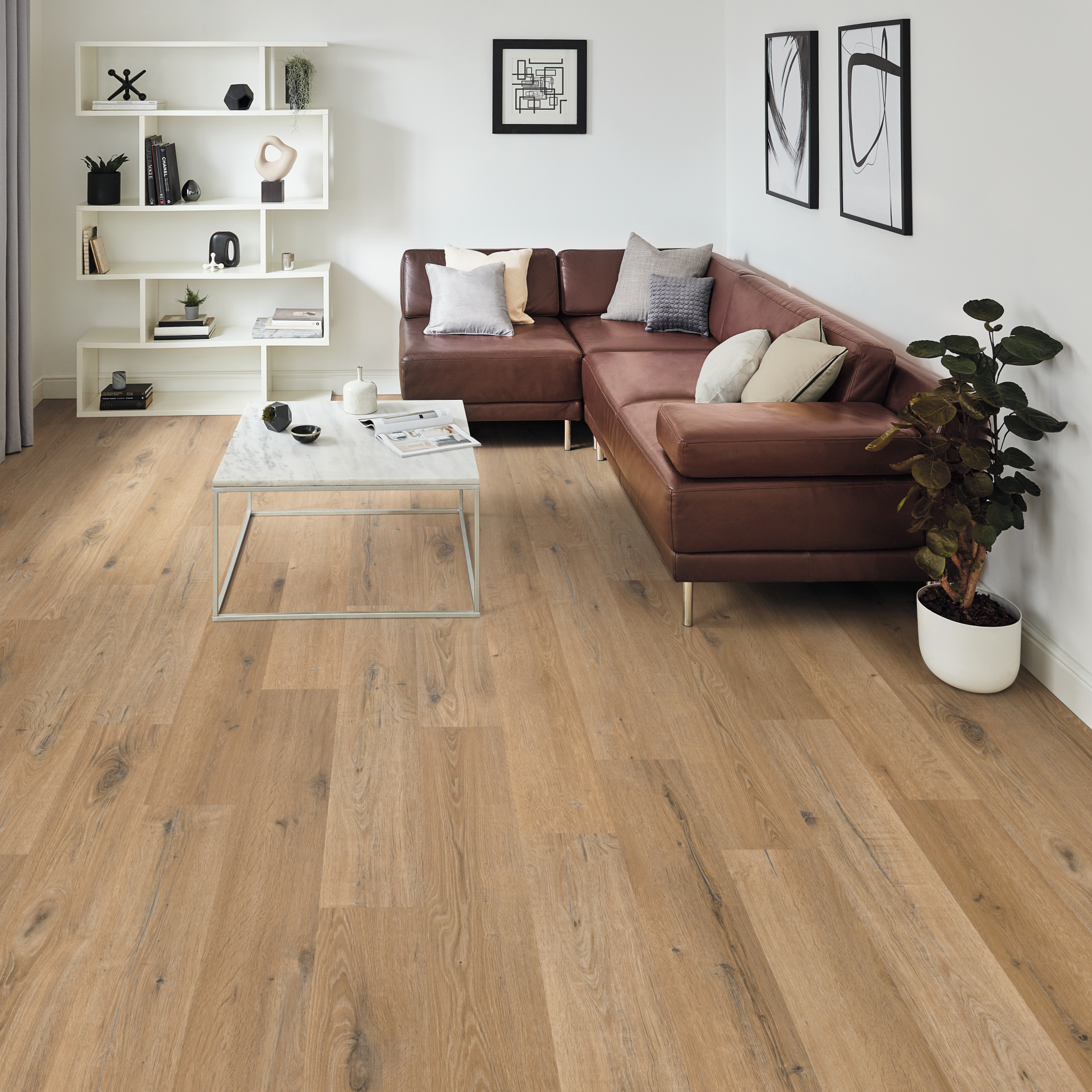 Natural Character Oak SCB-KP145-6 | Knight Tile Rigid Core